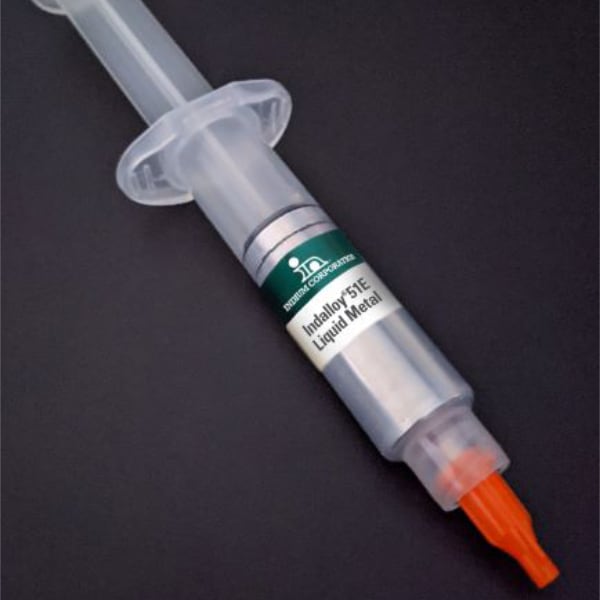 Buy Indalloy® 51E (66.5Ga/20.5In/13Sn) - 3cc syringe - 10 grams | Indium